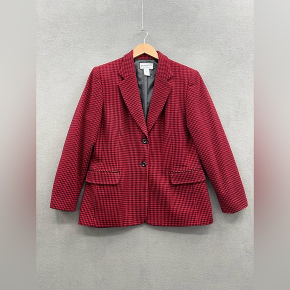 Pendleton | Jackets & Coats | Vintage Pendelton Womens 4 Checked Wool ...